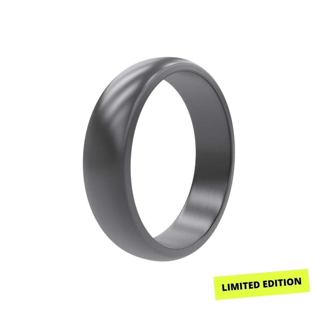 SR1 Titan | Der bequeme Ring aus Silikon in Titanfarben – SOLID RINGS