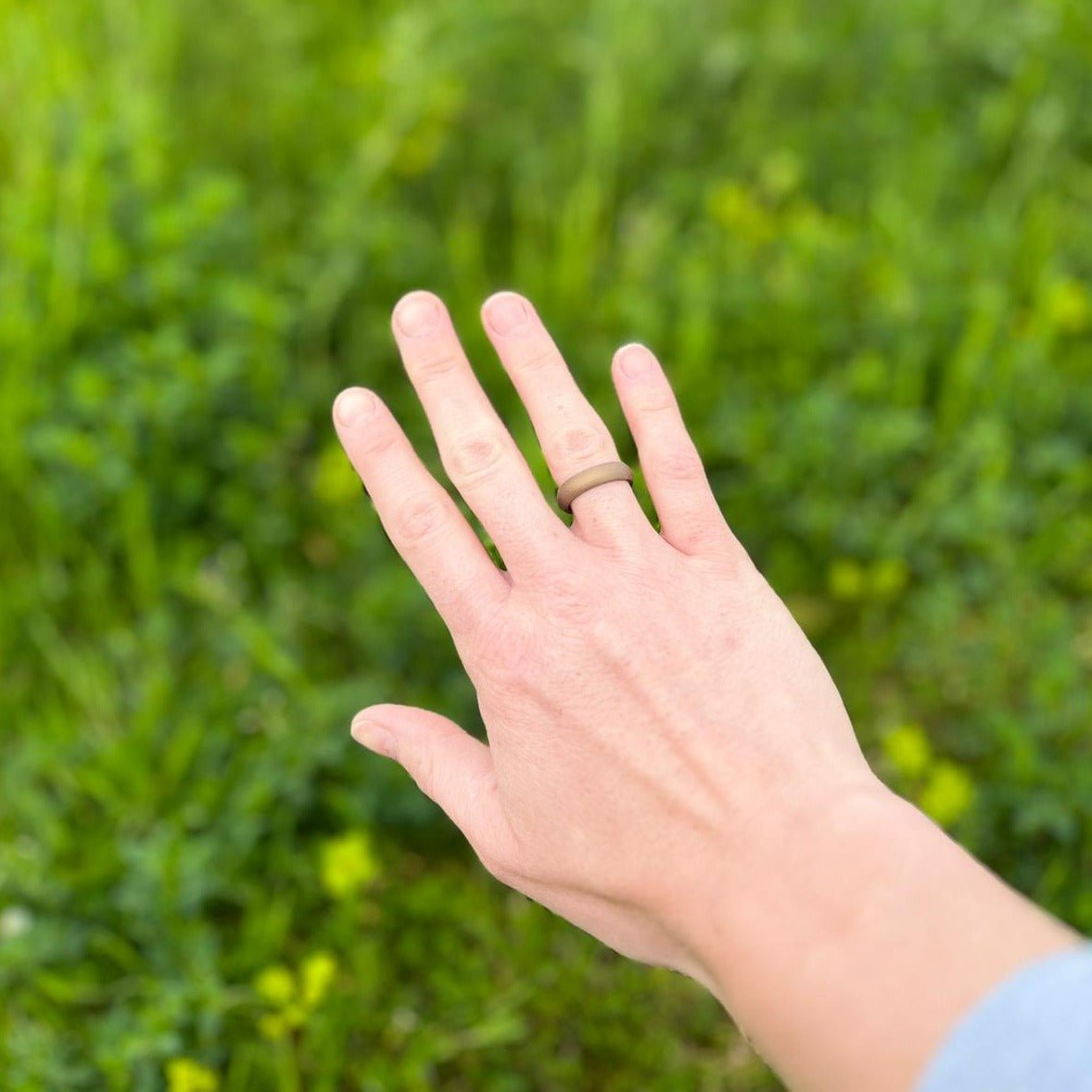 SR1 Meteorbronze | Der bequeme Ring aus Silikon in Kupferbronze – SOLID ...